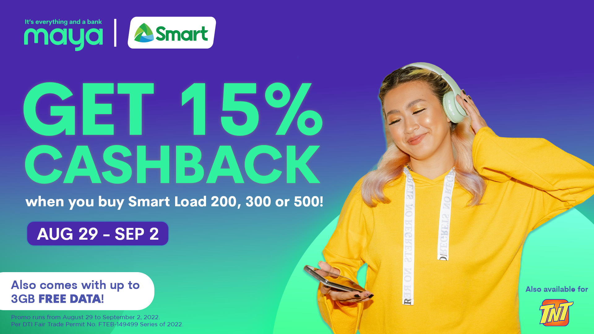 Enjoy PayDay rewards with Smart!